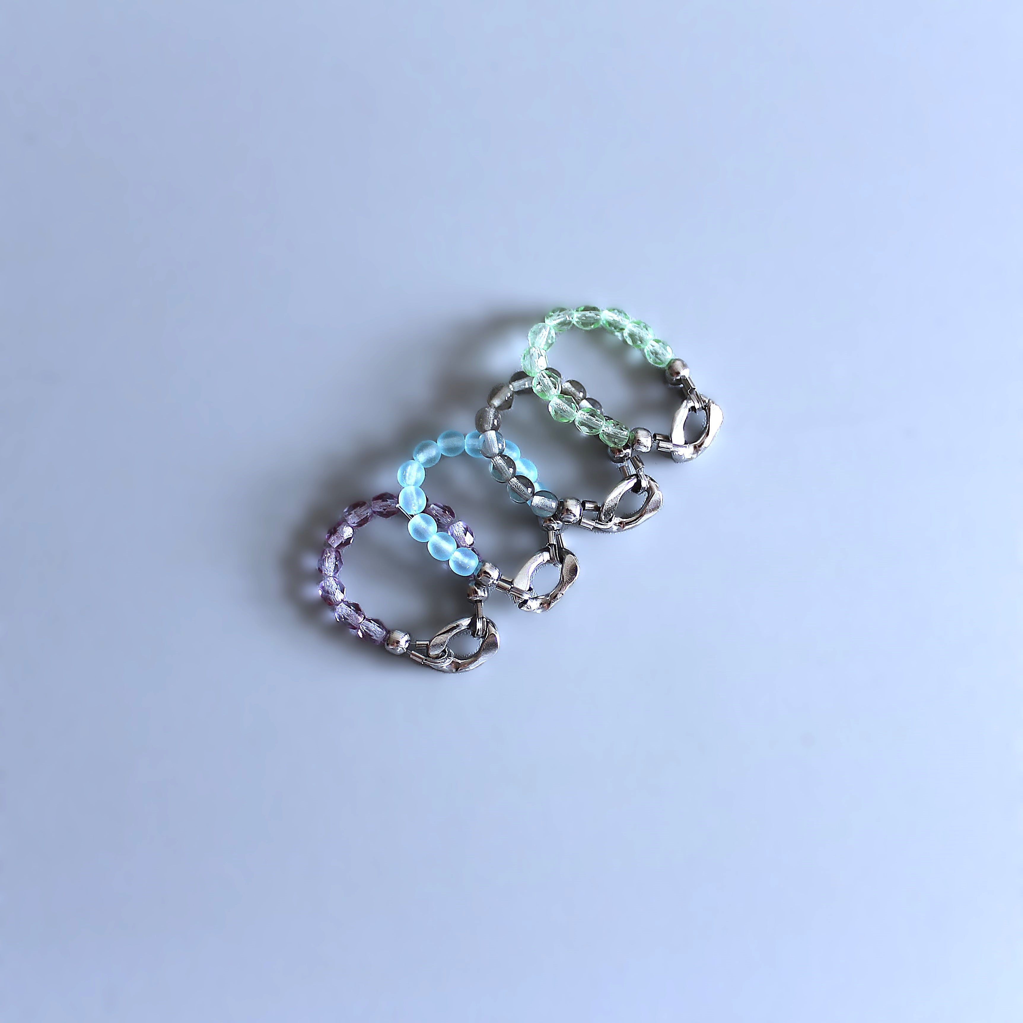 Unique Glass Bead RingsI Handmade Jewelry – SOIRA